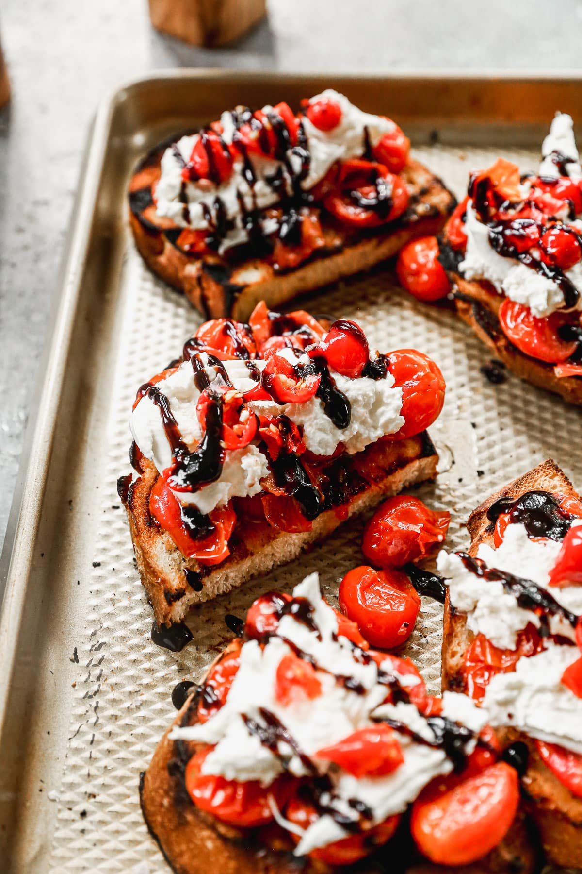 Burrata Toast - Cooking for Keeps
