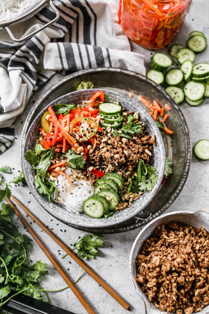 Rice Noodle Bowls - Cooking for Keeps