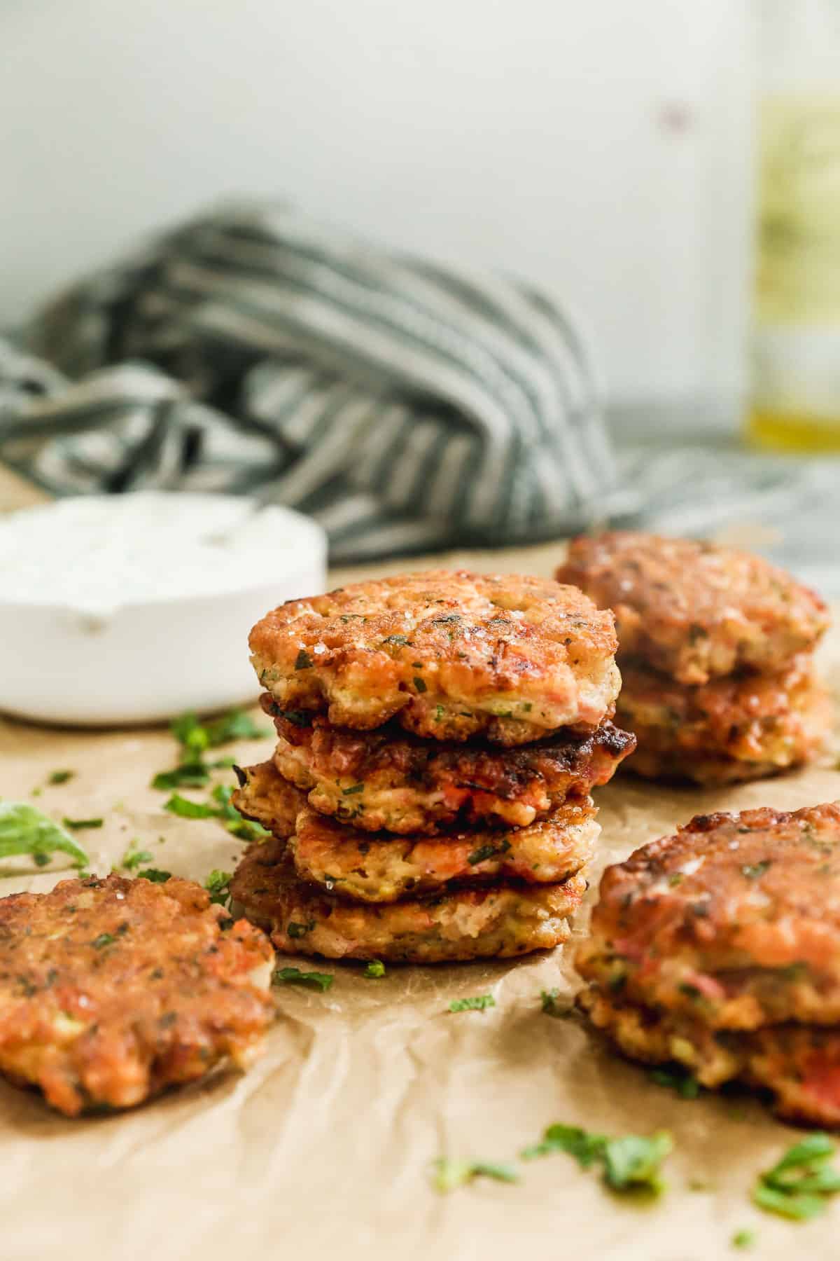 Tomatokeftedes {Tomato Balls}