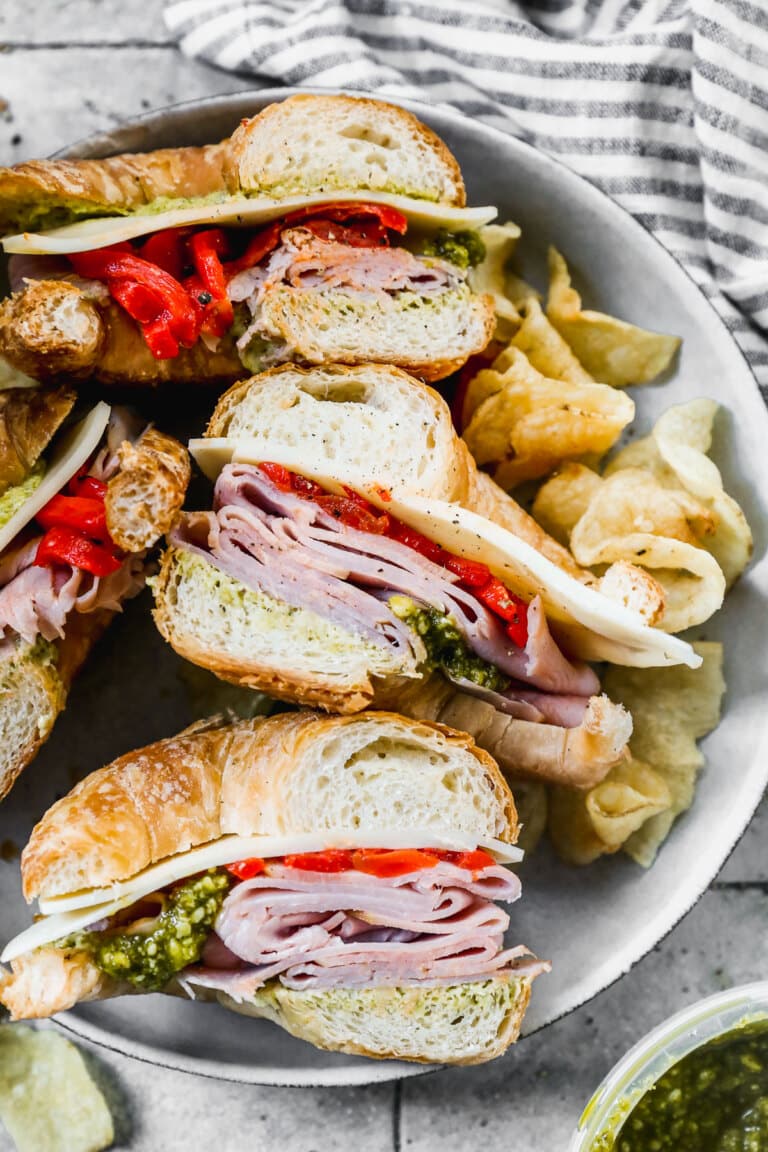 Cold Ham and Cheese Sandwich - Cooking for Keeps