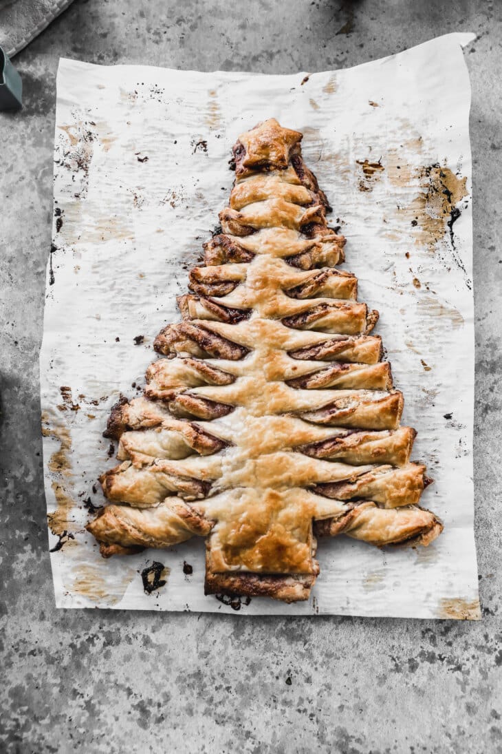 Christmas Tree Puff Pastry (Sweet) - Cooking for Keeps