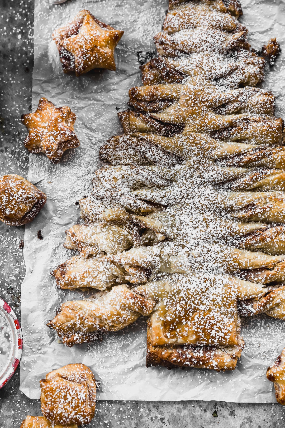 Christmas Tree Puff Pastry (Sweet) - Cooking for Keeps