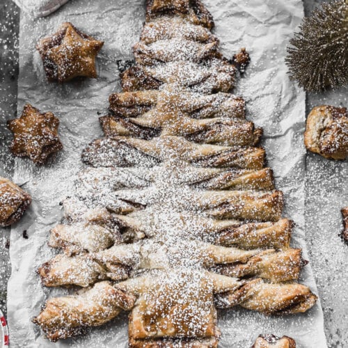 Christmas Tree Puff Pastry (Sweet) - Cooking for Keeps