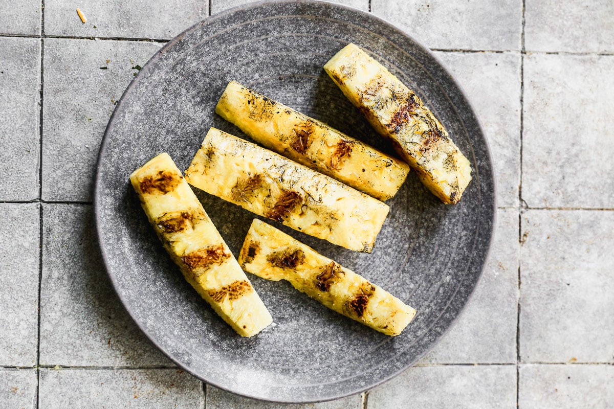 Grilled Pineapple Recipe - Cooking for Keeps