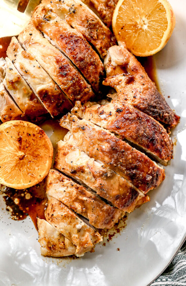 Baked Turkey Breast with Miso and Orange - Cooking for Keeps